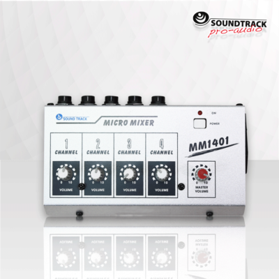 MIX-12AMP3 Mezcladora Amplificada De 12 Canales – Soundtrack Mex
